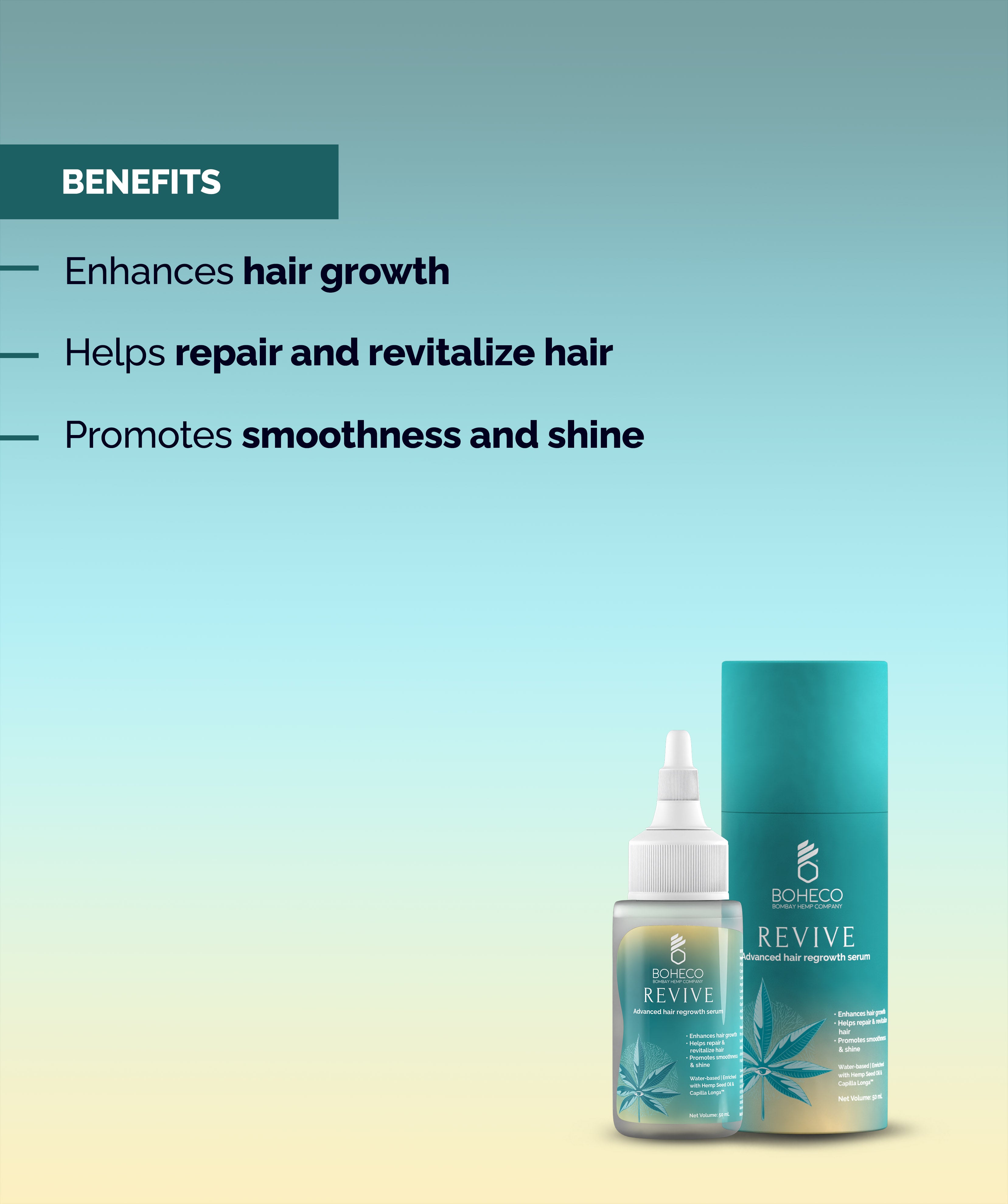 Buy Hemp Seed Oil and CBD Oil Hair Growth Serum from – BOHECO
